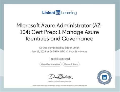 Azure Cloudcomputing Certification Az104 Sagar Umak