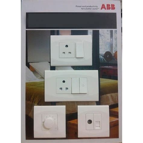 6A ABB MODULAR SWITCH 2M 1 Way At Best Price In Ahmedabad ID 25459684633