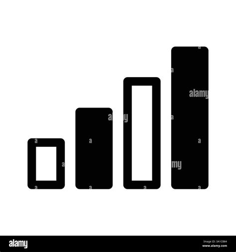 Mobile Signals Vector Icon Design In Modern Style User Interface Stock Vector Image And Art Alamy