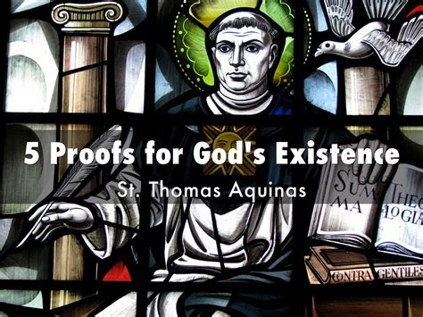 Thomas Aquinas 5 Proofs For Gods Existence Revpacman