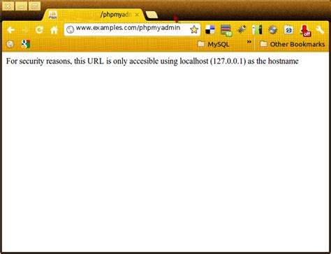 Access Php Myadmin In Remote Server Balakrishnan