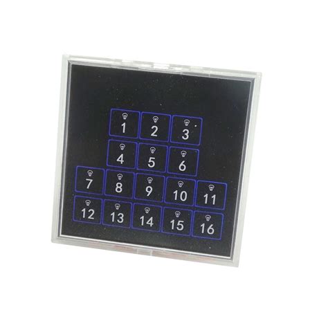 16 Gang Wall Toggle Reset Switch Push Button Momentary Contact For Sma