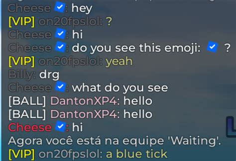 Verified Badge Character Unicode Is Not Filtered In Chat Engine Bugs Developer Forum Roblox
