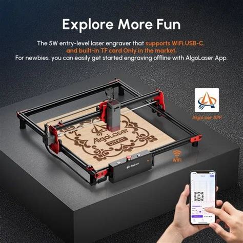 Algolaser W DIY Kit DIY CNC Laser Engraving MACHNE Tool Suitable For