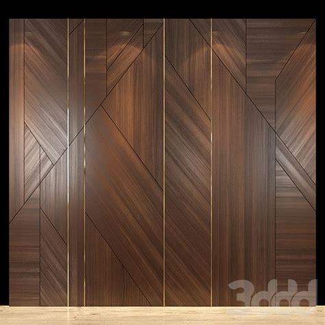 3d модели скачать на Wall Panel Design Wall Paneling Wall Cladding