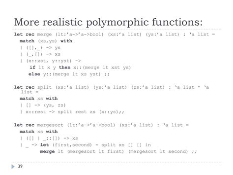 Ppt Essential Principles Of Polymorphism And Higher Order Functions