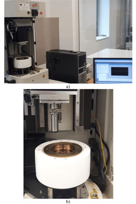 The Tribometer With The Pin On Disc Module The Friction Tests Are Download Scientific Diagram