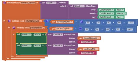 Date Calculator MIT App Inventor Help MIT App Inventor Community