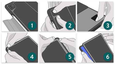 mous how to apply and remove your ipad case