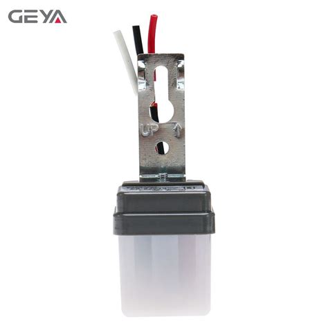 Geya As Automatic On Off Photocell Street Light Switch Ac 110v 220v 50 60hz 3a 6a 10a Photo
