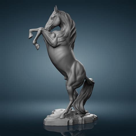 3d File Wild Horse・3d Printer Design To Download・cults