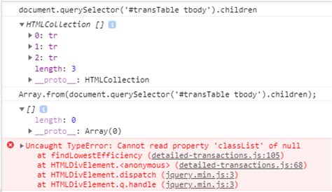 Javascript Conditional Formatting On An Html Table Created With A Script Stack Overflow
