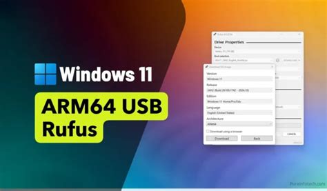 Anleitung Zum Erstellen Eines Bootfähigen Usb Sticks Für Windows 11 Arm64 Mit Rufus
