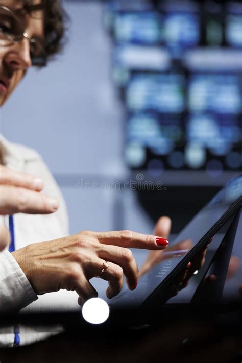 Technicians Writing Server Code Scripts Stock Image Image Of Rackmounts Hardware 288675093