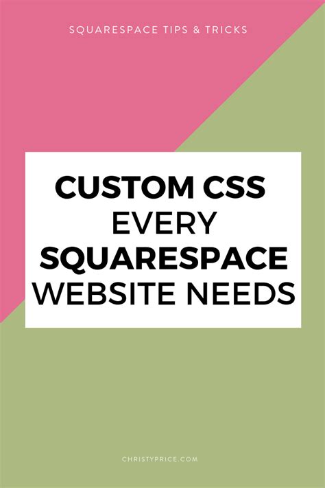 Custom Css Every Squarespace 70 Website Needs — Squarespace Web Design