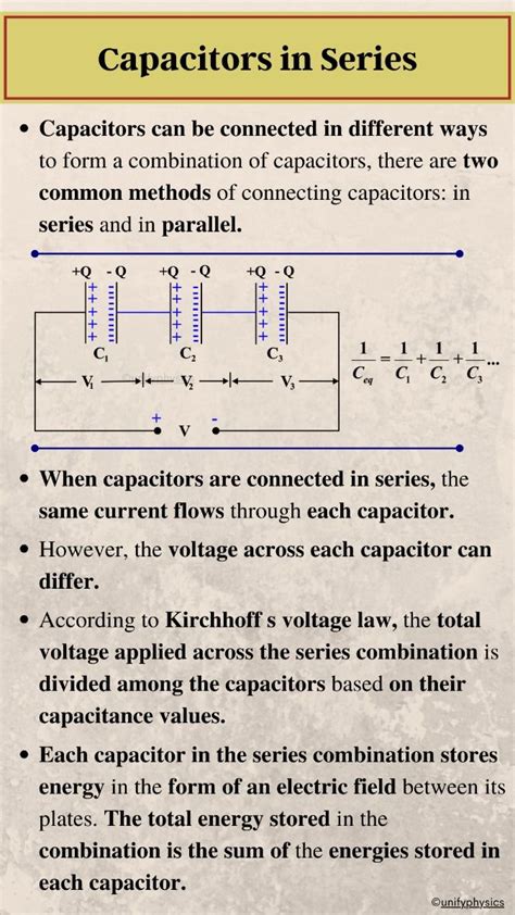Capacitors In Series