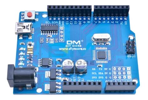 Placa Compatível Com Arduíno Uno R3 Atmega328 Smd Mebuscar Brasil