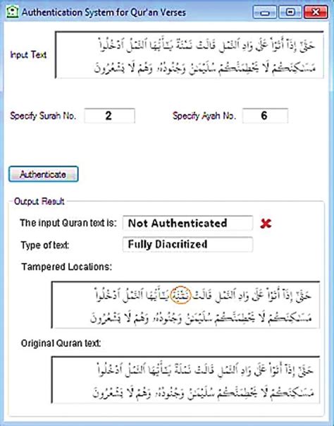 Tamper Detection And Localization For Quranic Text Watermarking Scheme