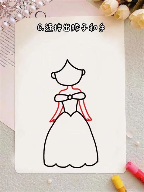 小女孩简笔画简单又漂亮20张 几塔之家