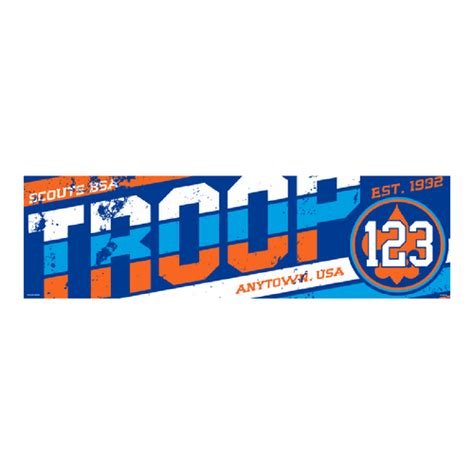 Scouts Bsa Troop Vinyl Banner