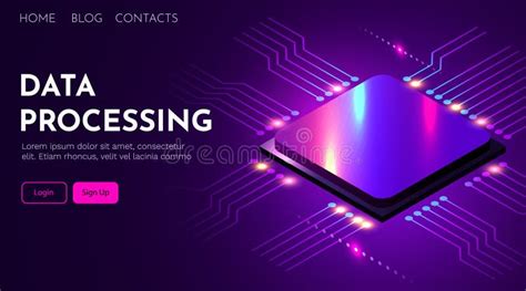 Cpu Or Microprocessor Background Electronic Industry Or Artificial Intelligence Concept Stock