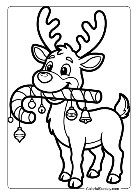 40 Candy Cane Coloring Pages Free Pdf Printables