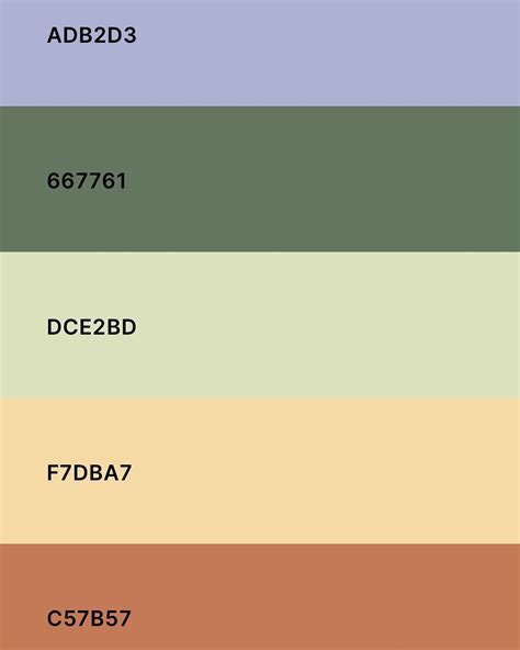 Library Color Palette