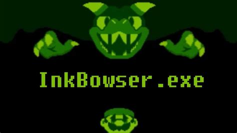 Inkbowserexe Horror Game Full Playthrough Youtube