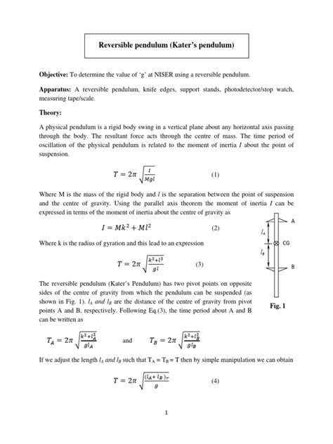 General Physics Lab Manual Pdf Magnetic Field Pendulum