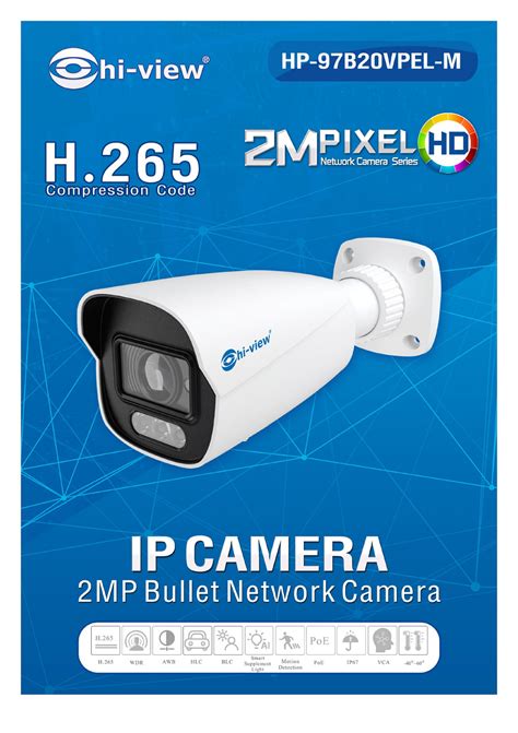 Hi View Ip Camera Mp Bullet Network Camera Series Hp