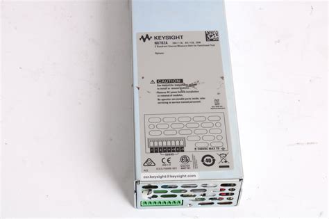 Agilent N6782a 2 Quadrant Source Measure Unit For Functional Test 20w Ntc Tech