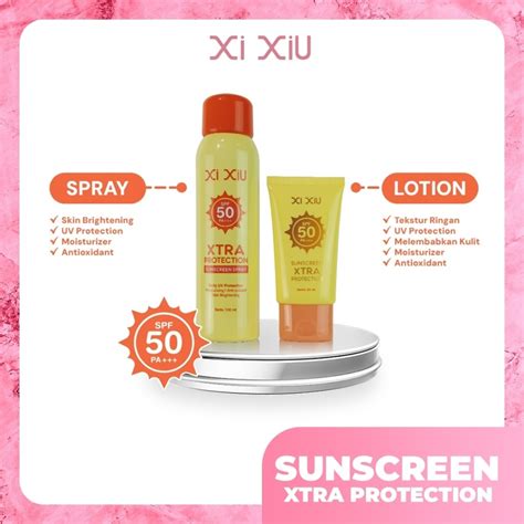 Jual Xi Xiu Sunscreen Xtra Protection Xixiu Sunscreen Spray