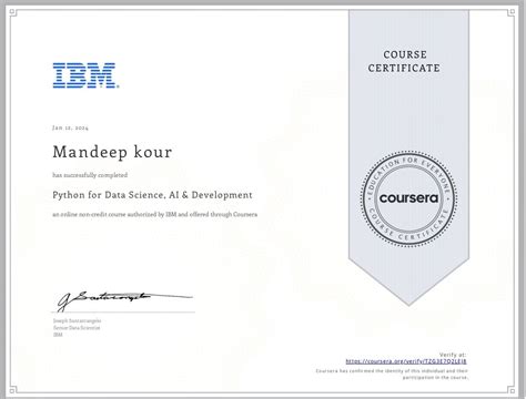 python datascience ai coursera techskills innovation… mandeep kour