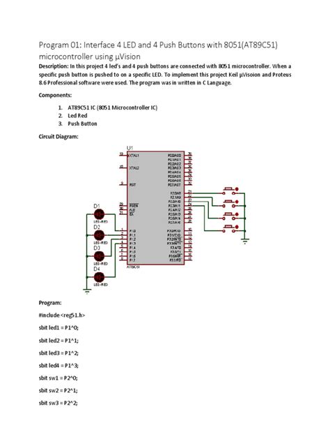 Microprocessor And Micro Controller Programs Pdf Arduino Digital Electronics