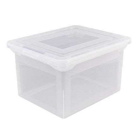 Clear Stackable File Tote Boxes Artofit