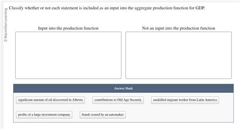 solved classify whether or not each statement is included as