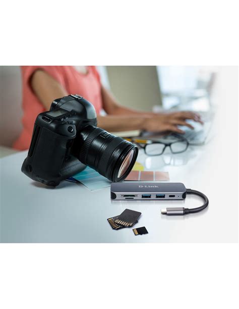 D Link Dub 2325 Base Para Portátil Y Replicador De Puertos Usb Tipo C Gris