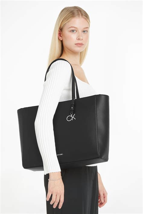 Buy Calvin Klein Medium Black Shopper Bag From The Next Uk Online Shop