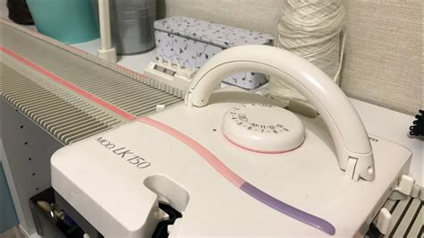 Моя Новая Помощница - Вязальная Машина Silver Reed LK 150 - YouTube