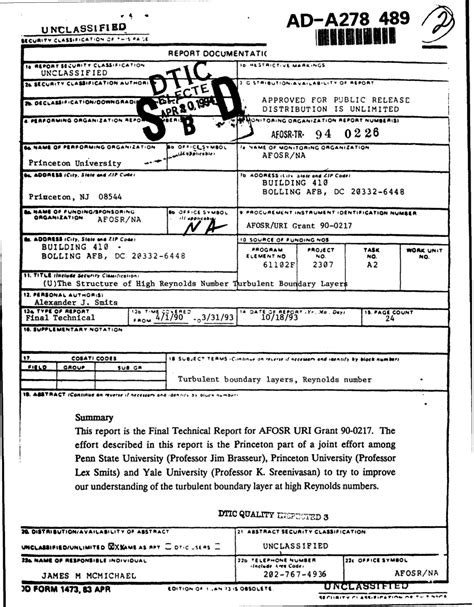 Pdf The Structure Of High Reynolds Number Turbulent Boundary Layers