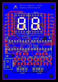 Project 7 Segment On PLC EasyEDA Open Source Hardware Lab