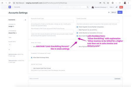 Allowing Overbilling In Sales Invoices · Issue 15809 · Frappeerpnext · Github