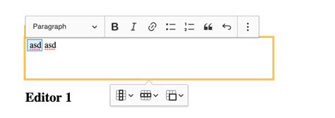 InlineEditor Toolbar Balloon Overlaps Table Widget Toolbar Balloon When