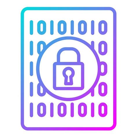 Premium Vector Data Encryption Vector Illustration Style