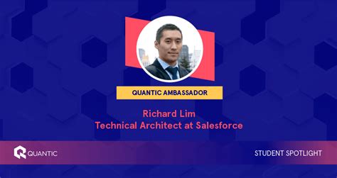 Meet Richard Lim Technical Architect At Salesforce The Quantic Blog