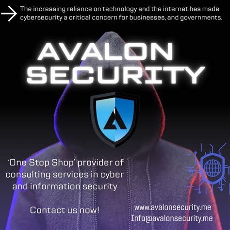 Information Security Services Overview Avalon Security
