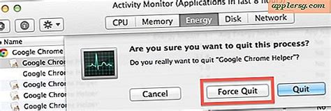 Sådan Målretter Du Specifikke Batteridrevne Apps Og Processer I Mac Os X