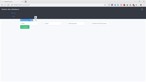 Laravel Vuejs CRUD YouTube