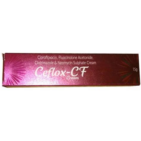 Ceflox Cf Cream Packing Size 15 G At ₹ 48 Piece In New Delhi Id 18563231997