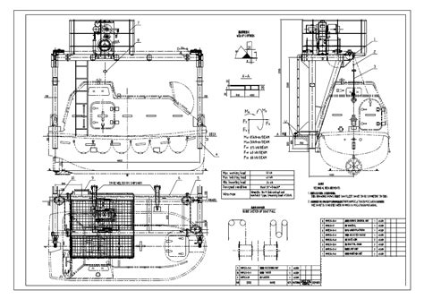 Marine Offshore Solas Platform Type Lifeboat Launching Appliance Boat Davit From China